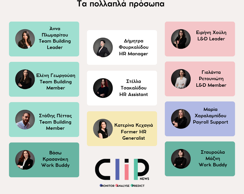 Η υπερ-ομάδα του τμήματος HR της Clip News - Clip News - Υπηρεσίες ...